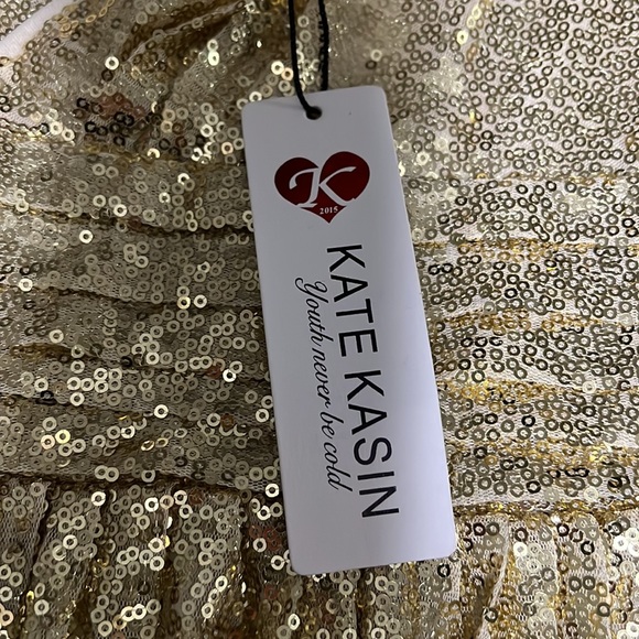 Kate Kasin | Dresses | Kate Kason Womens Sequin Bridesmaid Evening Or ...